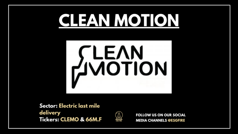 Clean Motion - ESG Fire